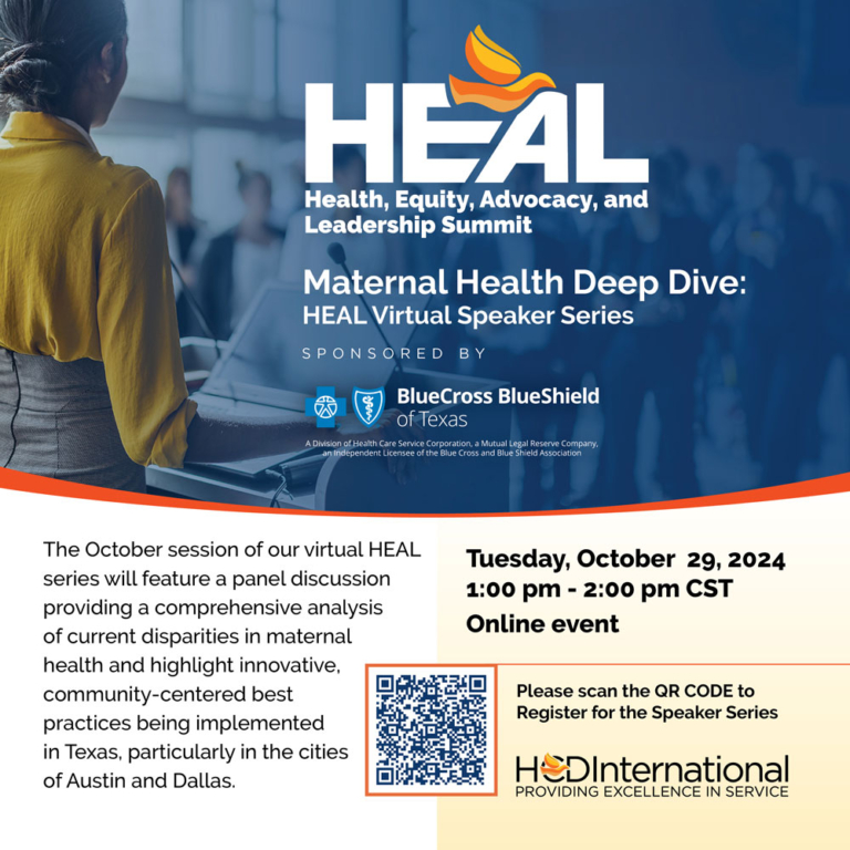 Blue Cross Blue Shield of Texas and HCDI to Host Webinar Blue Cross Blue Shield of Texas and HCDI to Host Webinar