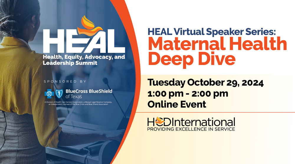 Blue Cross Blue Shield of Texas and HCDI to Host Webinar Blue Cross Blue Shield of Texas and HCDI to Host Webinar